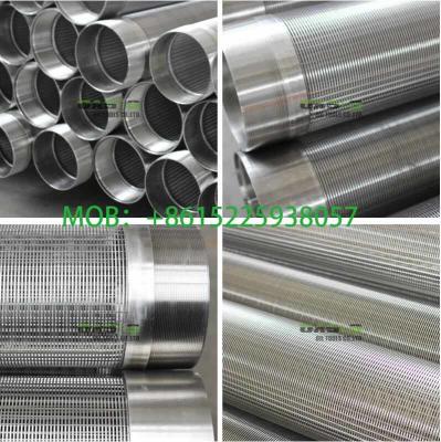 China Stainless steel Johnson type water well filter screens cheap price for sale