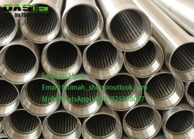 China SUS 304 Stainless steel Johnson type water well filter screens for sale
