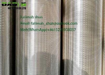 China Wire wrapped well screens and Johnson screens good for water well use for sale