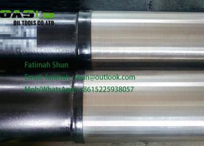 China 4'' Pipe based well screens wire wrap well screens with base perforated pipe for sale