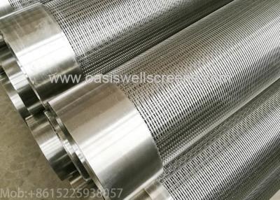 China Ss 304 deep well water well filter/johnson stainless steel water well screen for sale