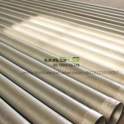 China Water well drilling use Johnson screens wire wrapped well screens for sale