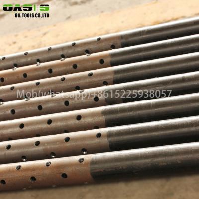 China Factory price of Carbon steel perforated pipe for water/oil well drilling for sale