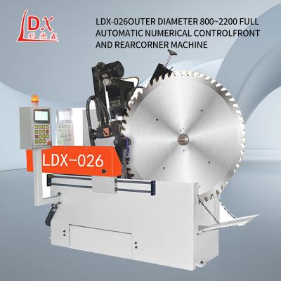 中国 LDX-026A メーカー オーダーメイド 大型 サーボ スイング コーナー 円形 サーブ 刃 磨き機 販売のため