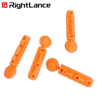 Cina Lancette eliminabili mediche Painfree attivate di acciaio inossidabile delle lancette di sangue di 28G 0.37mm in vendita