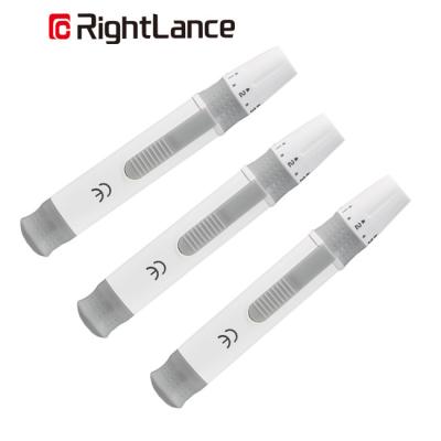 Cina Puntura Lancing regolabile di Pen Type One Touch Finger del dispositivo della prova della glicemia in vendita