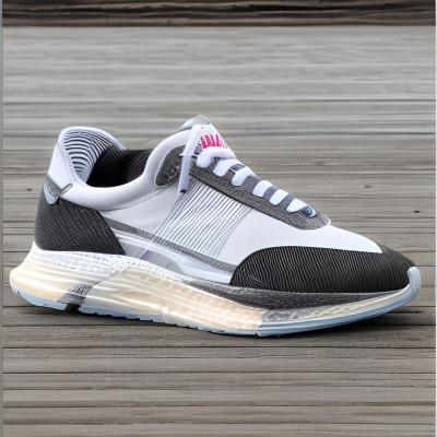China Canvas Custom Shoes Service Synthetic Leather Walking Shoes for sale