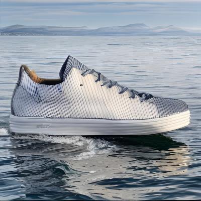 China Flat Custom Mensenjurk Schoenen Synthetische stof Bovenmateriaal Te koop