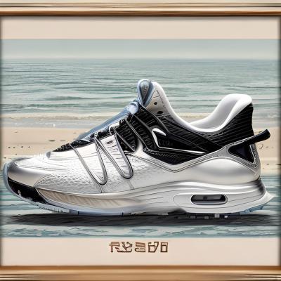 Cina Calzature anti-slip da uomo a maglia antiodore con suola intermedia in EVA PU in vendita