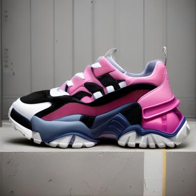 Cina OEM ODM Scarpe da ginnastica a maglia traspirante femminile FSC SGS Certificato in vendita
