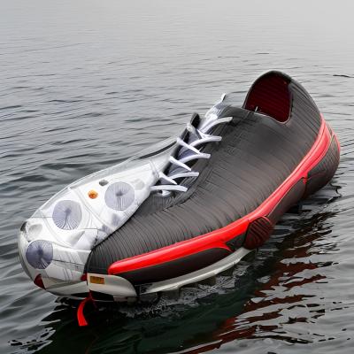 China Mensen Casual Custom Golf Schoenen Draag Resistent PU Leer Bovenmateriaal Te koop