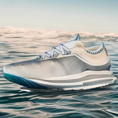 China Biodegradable Eco Friendly Running Sneakers Custom Color Logo for sale