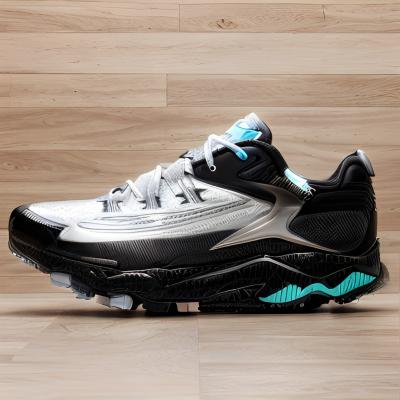 China Fitness Duurzaam gemaakte hardloopschoenen OEM ODM Zwart Mesh Te koop