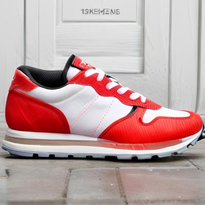 China Sapatos femininos ecológicos respiráveis Sapatos de caminhada personalizados de malha de borracha MD à venda