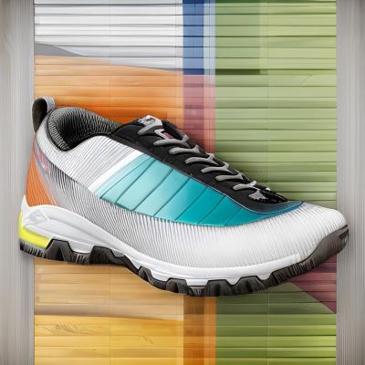 China Licra Designer Custom Shoes Premium High Density Rubber Sole Te koop