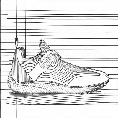 China Licra Designer Custom Shoes Premium High Density Rubber Sole Te koop