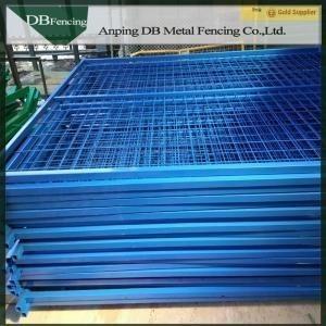 Cina Recinzione d'acciaio temporanea rivestita della polvere, pannelli temporanei del recinto della costruzione in vendita
