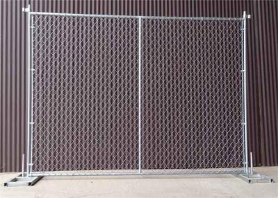 Cina Pannelli portatili temporanei del recinto del collegamento a catena rivestimento galvanizzato immerso caldo di 12ft x di 6ft in vendita