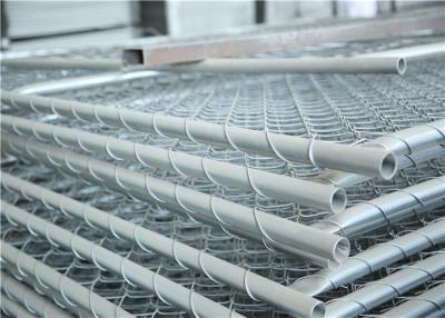 Cina Compri i pannelli portatili del recinto di Chainlink 6ft x 12ft, 6ft x 10ft, O.D. 1-1/4» e 1-3/8» in vendita