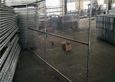 Cina Maglia temporanea rivestita del filo zincato 50x50mm del recinto del collegamento a catena del vinile in vendita