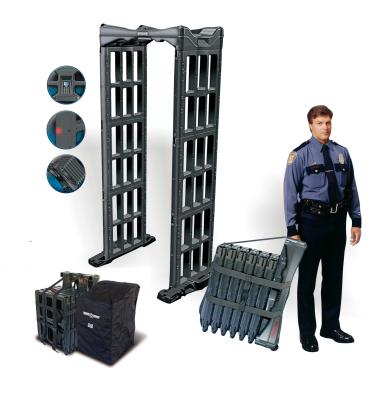 China Digital metal detector, security archway scanner gate with 200 adjustable sensibility levels for sale