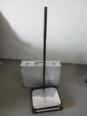 China GP-911 Round Security Car Inspection Mirror , Under Vehicle Mirror 27cm x 34CM with LED Light for sale