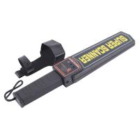 China Simple Rechargeable Hand Held Metal Detector Automatic For Security for sale