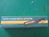China Simple Rechargeable Hand Held Metal Detector Automatic For Security for sale