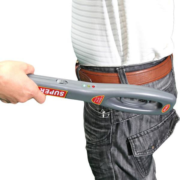 Quality Automatic Hand Held Metal Detector With Unique Contour & Smooth Streamline for sale