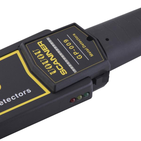 Quality Highly Sensitive Hand Held Metal Detector With High Brightness 16 LED Light GP for sale