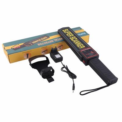 China Anti-sliding Hand Held Metal Detector Low Consumption With Easy Operation And Leather Case for sale
