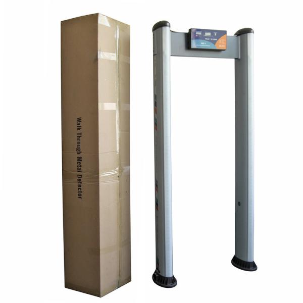 Quality Waterproof Walk Through Metal Detector Lightweight With Built-in Back-up Battery for sale