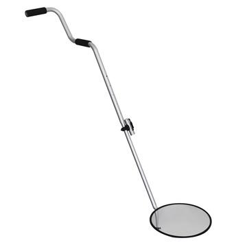 China Retractable Foldable Car Inspection Mirror Safe With Two-curve On Handle for sale
