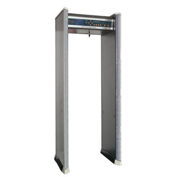 China Weather-proof Door Frame Metal Detector With Fully Digital Design And 8 Zones for sale