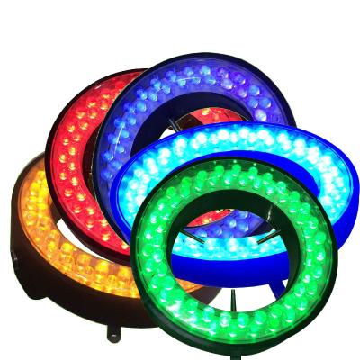 China led ring light for microscope illumination colorful red blue green yellow colors en venta