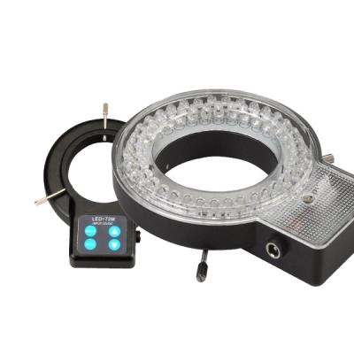 China Optical instruments microscope led ring light 4 sector control zone segment 10 step four zone en venta