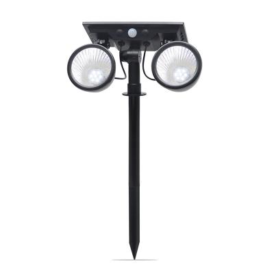China Solar lamp PIR Motion Sensor Security Wall light dusk to dawn  Landscape Yard Garden lawn lighting for sale