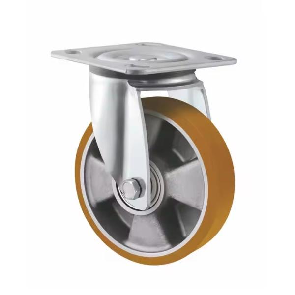 Quality 5 Inch 6 Inch Heavy Duty Casters with 360-480 kg Load Capacity and Precision Double-Ball Bearing for Industrial Use for sale