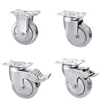 Quality Dajin Medium Duty Stainless Steel Casters Wheels 150kg-200KG Load Capacity for sale