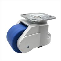 Quality GD150F Ultra Heavy-Duty Plate Mount Leveling Caster 1500kg Capacity Nylon Wheel for sale