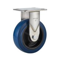 China 304 Stainless Steel PU Caster Wheels 4-8 Inch 220-420 kg Capacity Industrial Workbench for sale