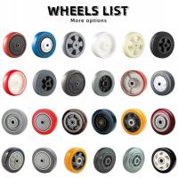 China 304 Stainless Steel PU Caster Wheels 4-8 Inch 220-420 kg Capacity Industrial Workbench for sale