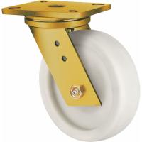 China Heavy Duty 360 Degree Rotatable Swivel Wheel Caster with Brake Option PU PVC Nylon for sale