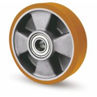 China Heavy Duty 360 Degree Rotatable Swivel Wheel Caster with Brake Option PU PVC Nylon for sale
