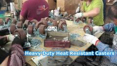 Heavy Duty Glass Fiber Nylon High Temperature Caster Wheel
