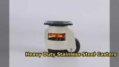 Heavy Duty Stainless Steel Casters for Industrial Use
