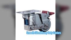 Heavy Duty Shock Absorbing Casters for Smooth Mobility