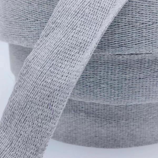 Quality Directly Supply Plain Herringbone Hemp Webbing Bag Ribbon in Various Specificati for sale