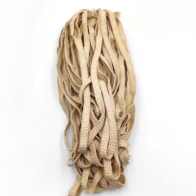 China 80% Pure Cotton 20% Polyester Cotton Flat Belt With Gold Thread Handwoven for Superior for sale