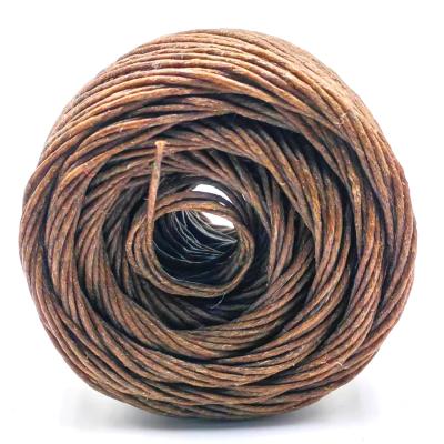 Cina Artigianato fai-da-te ecologico, corda di giuta di 2 mm sostenibile con 100% di canapa e cera d'api in vendita